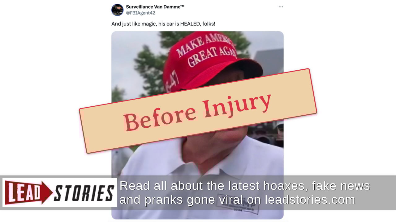 Fact Check: Video Does NOT Show Trump Playing Golf With Undamaged Ear ...