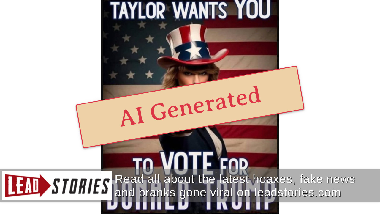 Fact Check: Taylor Swift Did NOT Endorse Donald Trump In August 2024 ... Fact Check: Taylor Swift Did NOT Endorse Donald Trump In August 2024 ...