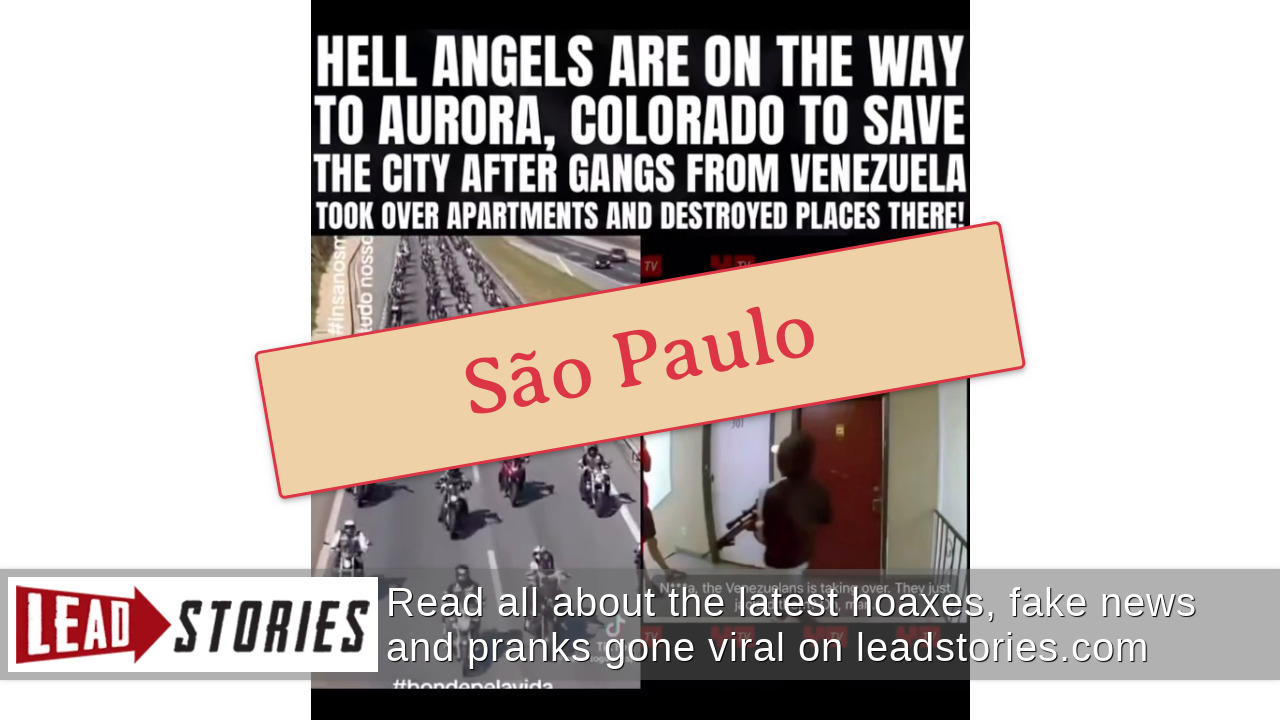 Fact Check: Video Does NOT Show Hells Angels Riding To Aurora, Colorado ...