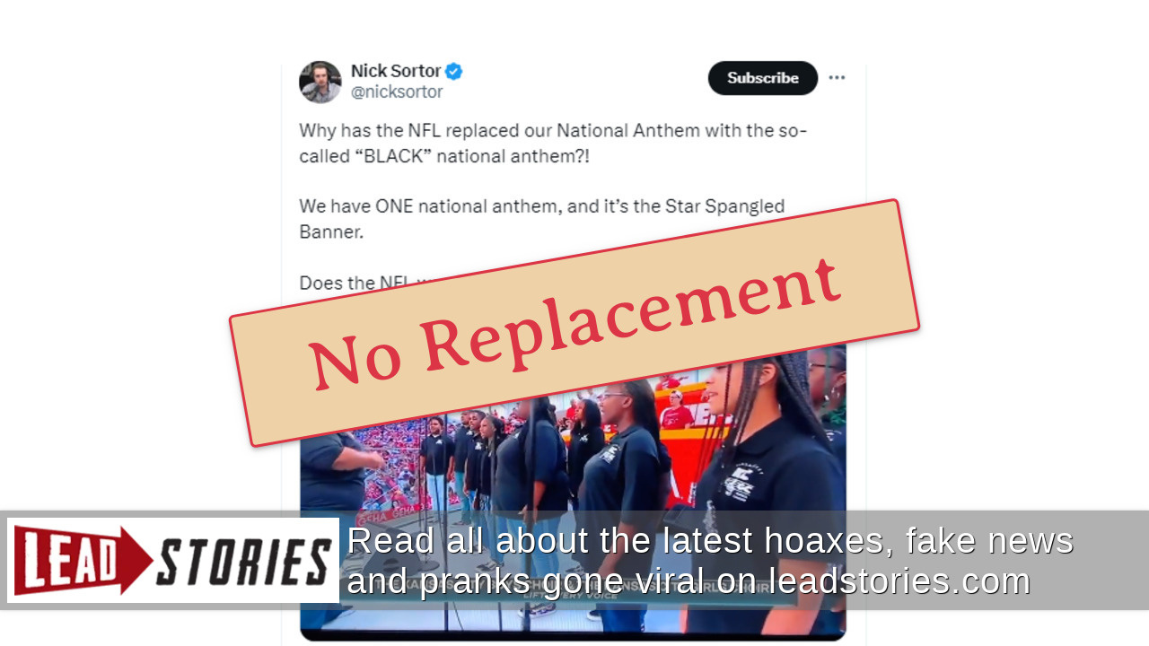 Fact Check: 'Black National Anthem' Did NOT Replace National Anthem At ...