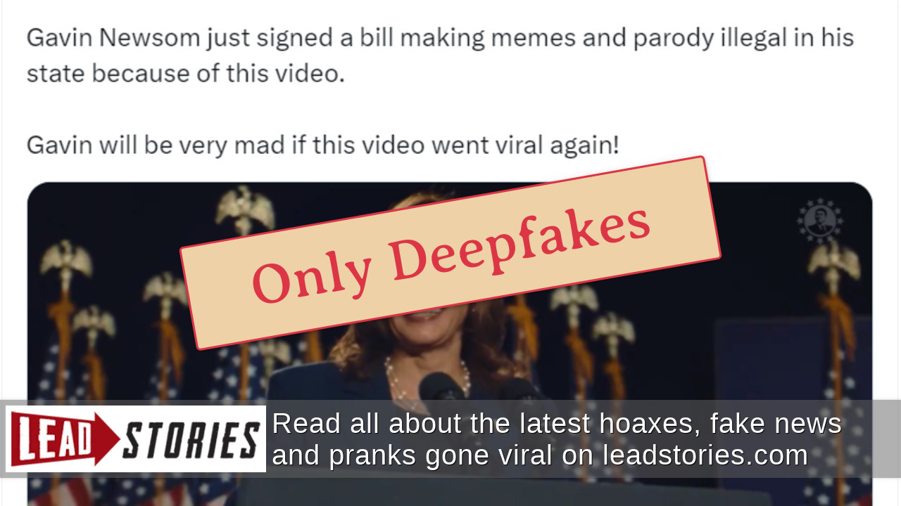 Fact Check: Gov. Gavin Newsom Did NOT Sign Bill Banning Memes And ...