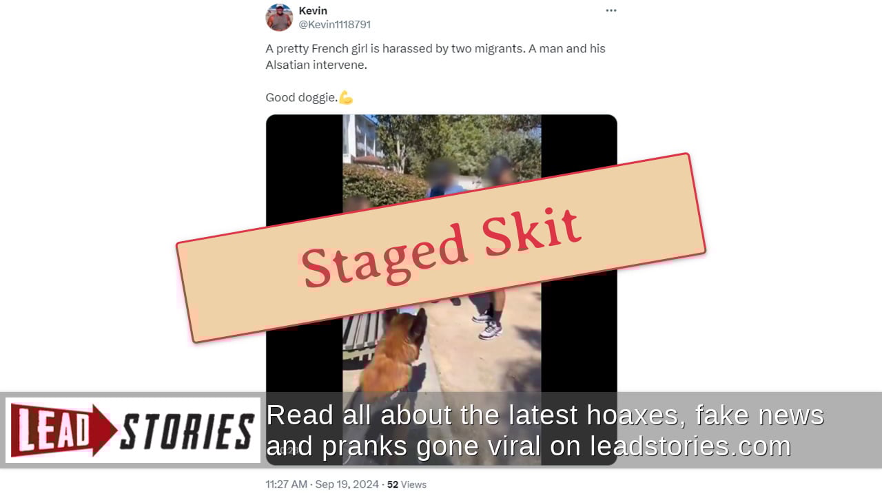 Fact Check: French Girl Is NOT Really Being Harassed By 2 Migrants ...