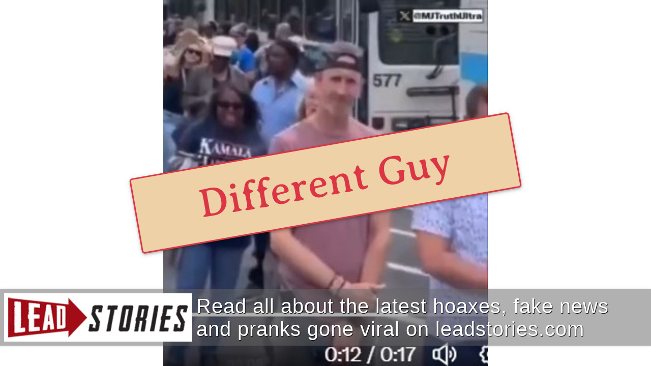 Fact Check: Video Does NOT Show Ryan Routh At Kamala Harris Charlotte ...