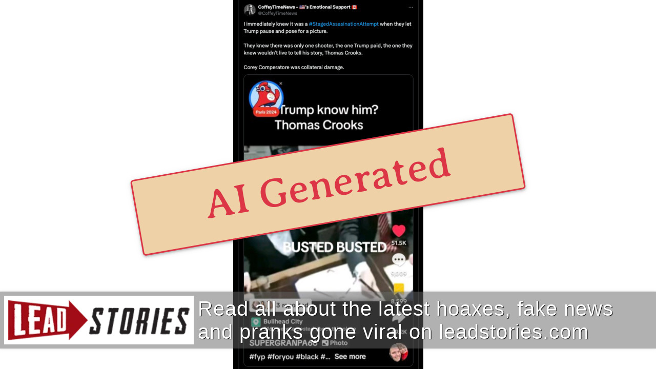 Fact Check: FAKE Image Puts Trump And Thomas Matthew Crooks Together ...