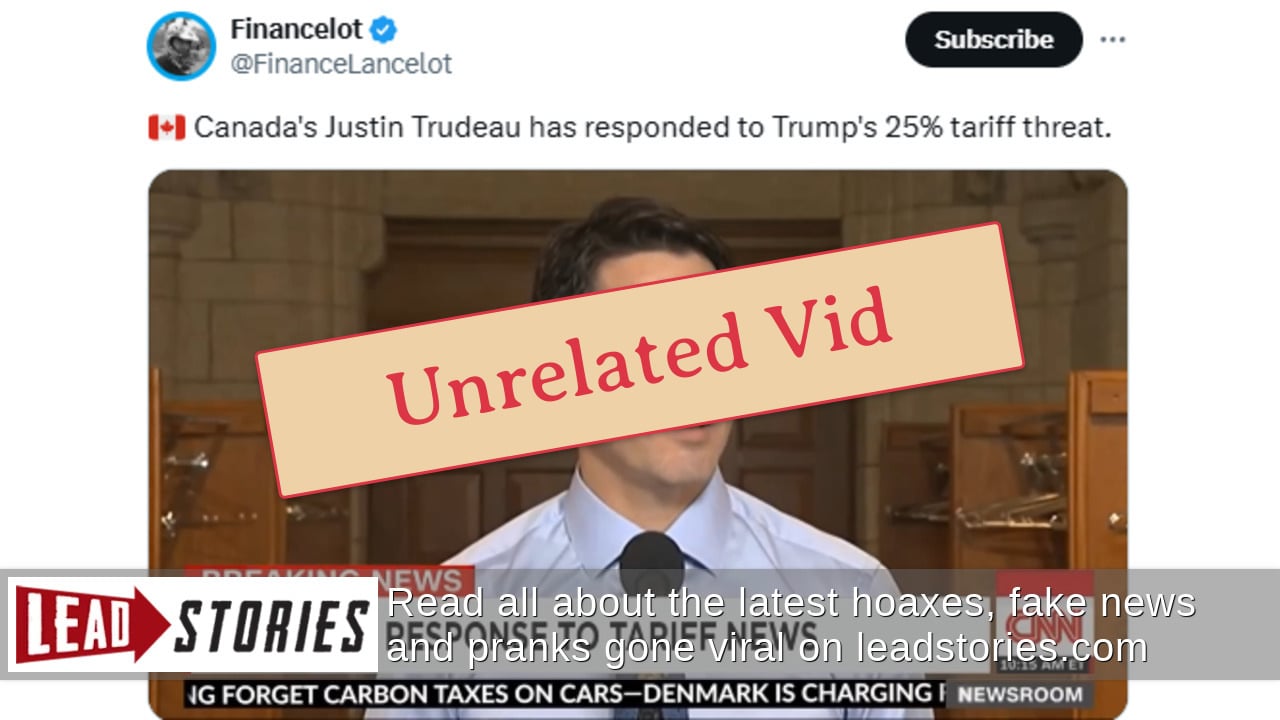 Fact Check: FAKE CNN Video Shows Canadian Prime Minister Trudeau Crying ...