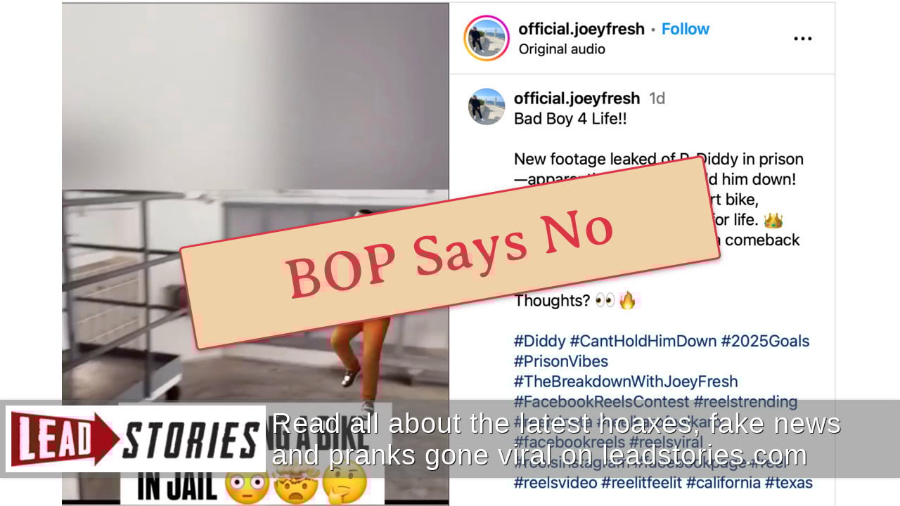 Fact Check: Video Does NOT Show Leaked Footage Of Sean 'Diddy' Combs ...