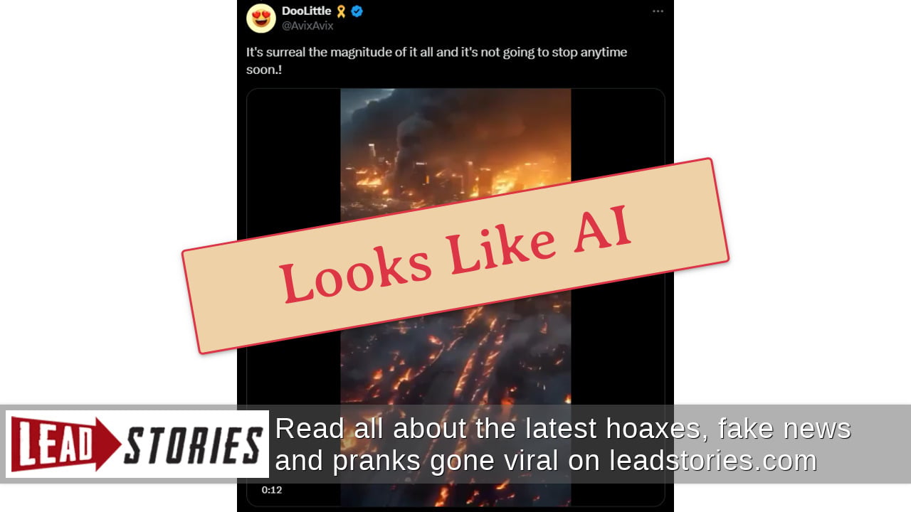 Fact Check: Post's Video Clips Do NOT Show Real Footage Of LA Fires ...