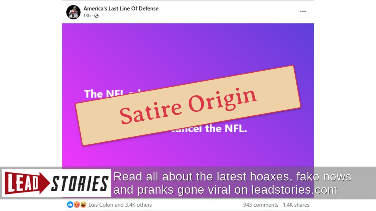 Fact Check: Story NFL 'Admitted' To Canceling Elon Musk Super Bowl Ads ...