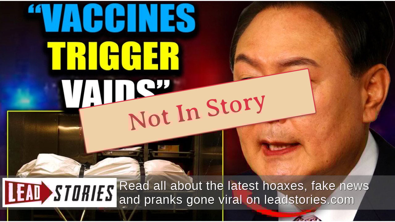 Fact Check: South Korea mRNA Warning Story NOT Confirmed By Cited ...