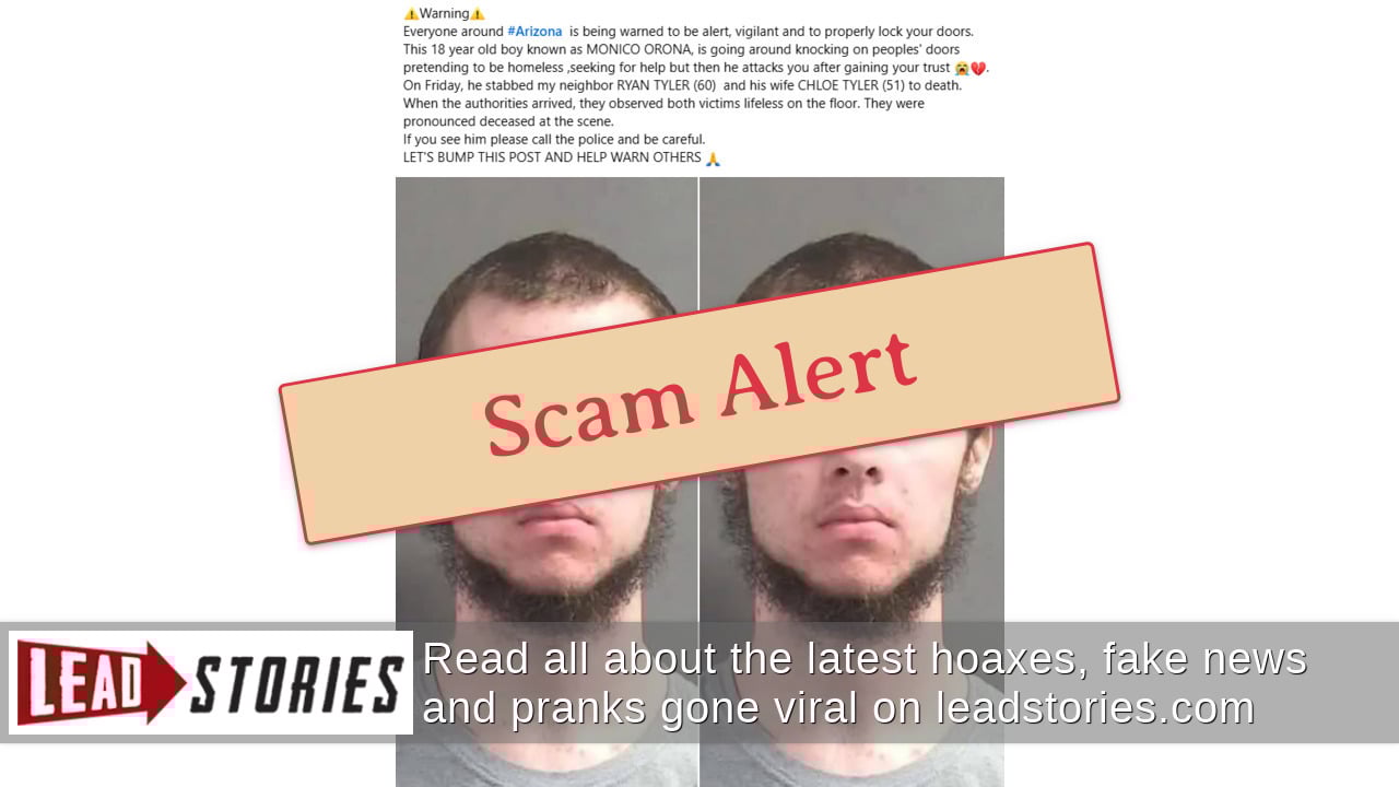 Fact Check: Viral Posts About 'Monico Orona', 'Ryan Tyler' And 'Chloe ...