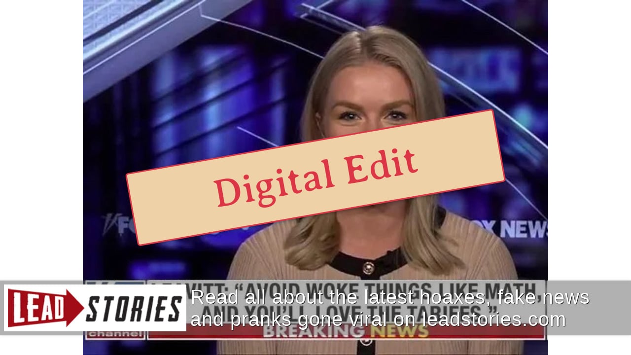 Fact Check: Fake Screenshot Of Karoline Leavitt Quote About 'Woke ...
