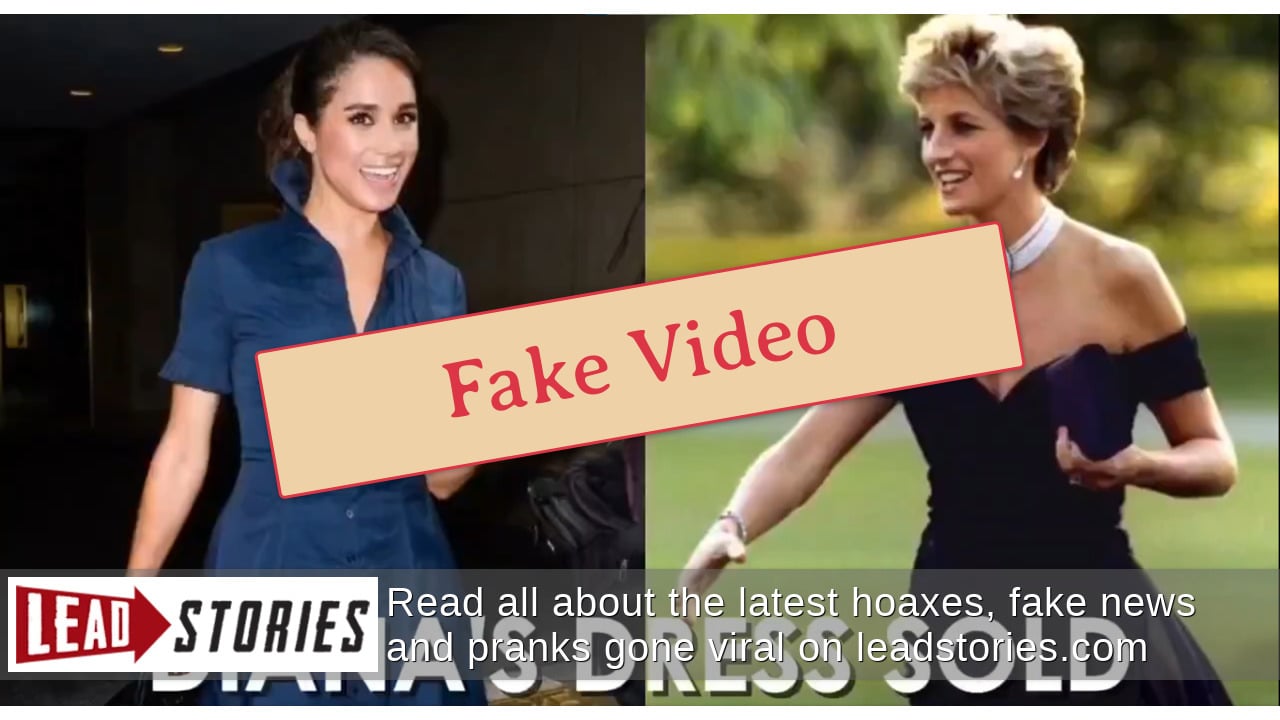 Fact Check: FAKE Video About Sale of Princess Diana's Dress To Zelenskyy's Wife Was NOT ...