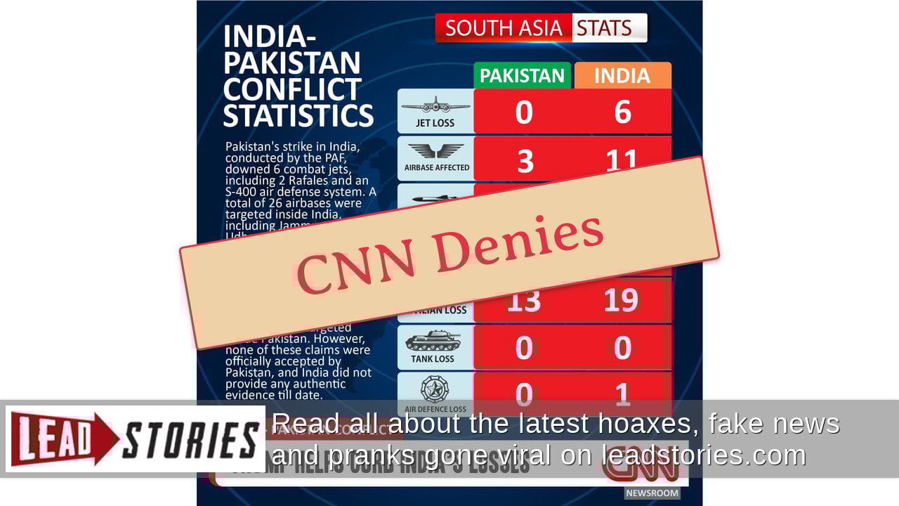 Fact Check: CNN Did NOT Air Graphic Saying 'Trump Helps Curb India's ...