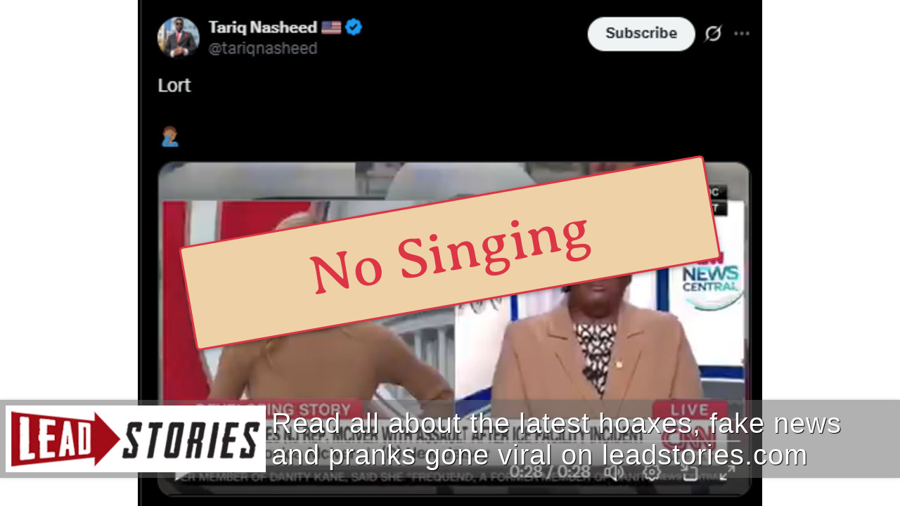 Fact Check: Rep. LaMonica McIver Did NOT Start Singing 'You Fight On ...