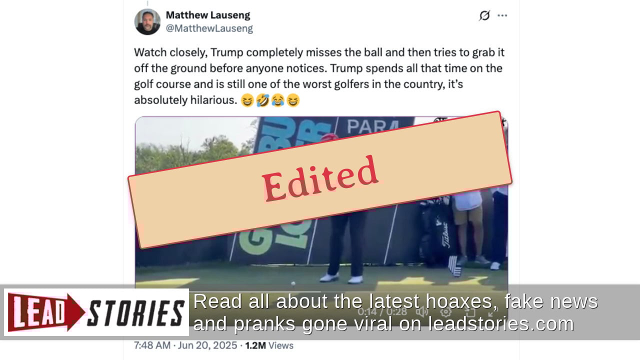 Fact Check: Old Video Does NOT Authentically Show Trump Missing The ...