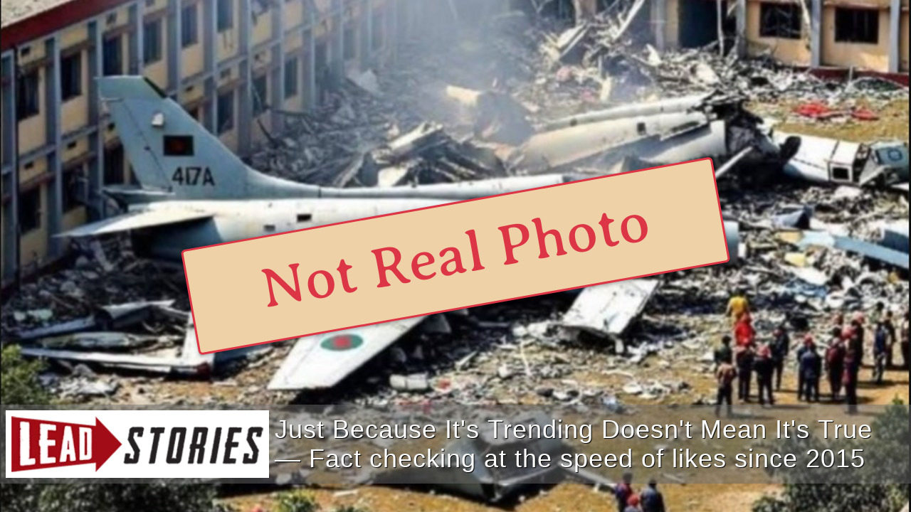 Fact Check: Viral Image Is NOT Authentic Photo Of Chinese-Made F-7 ...