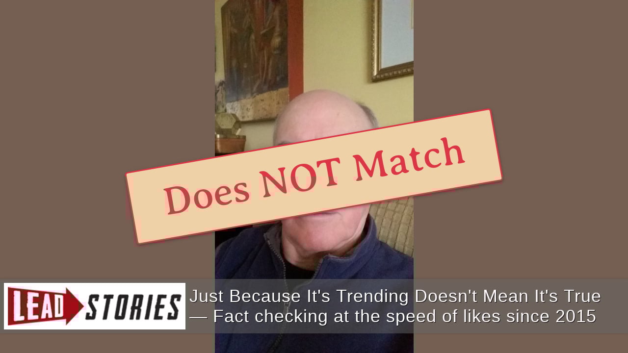 Fact Check: Viral 'Michael Mallinson' Photo Does NOT Match Image of ...