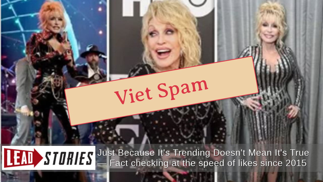 Fact Check: Posts Claiming Dolly Parton, Adam Lambert, Elton John ...