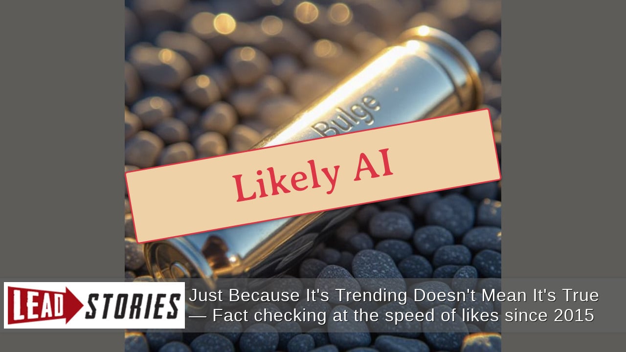 Fact Check: AI Image Shows 'Notices bulges OWO' Bullet Casing Found ...