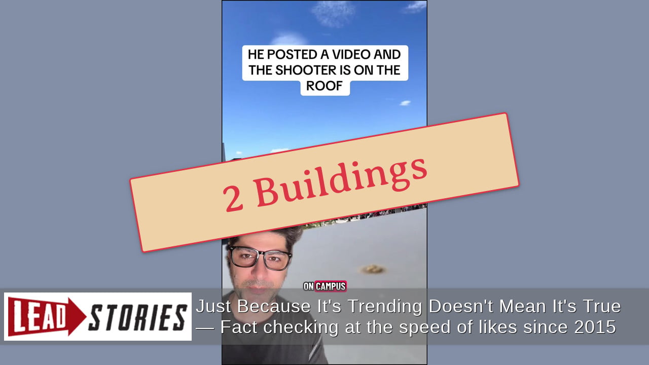Fact Check: Video Claiming Two Clips Of Charlie Kirk's Shooter In ...
