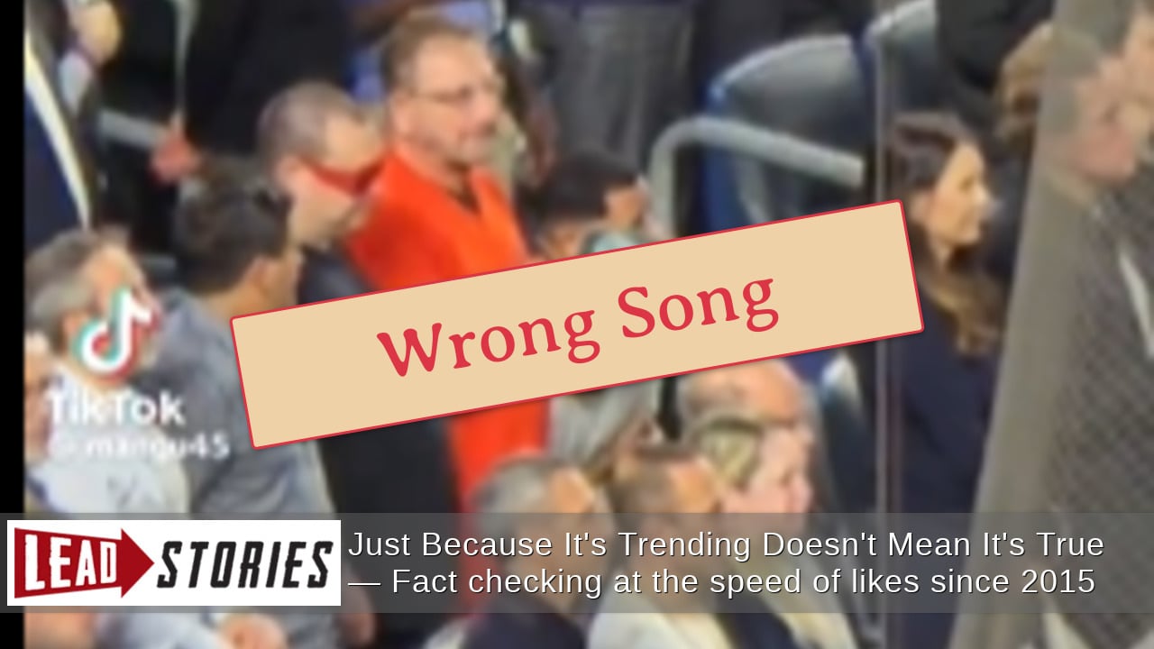 Fact Check: Bad Bunny Was NOT Caught Sitting Down During National ...