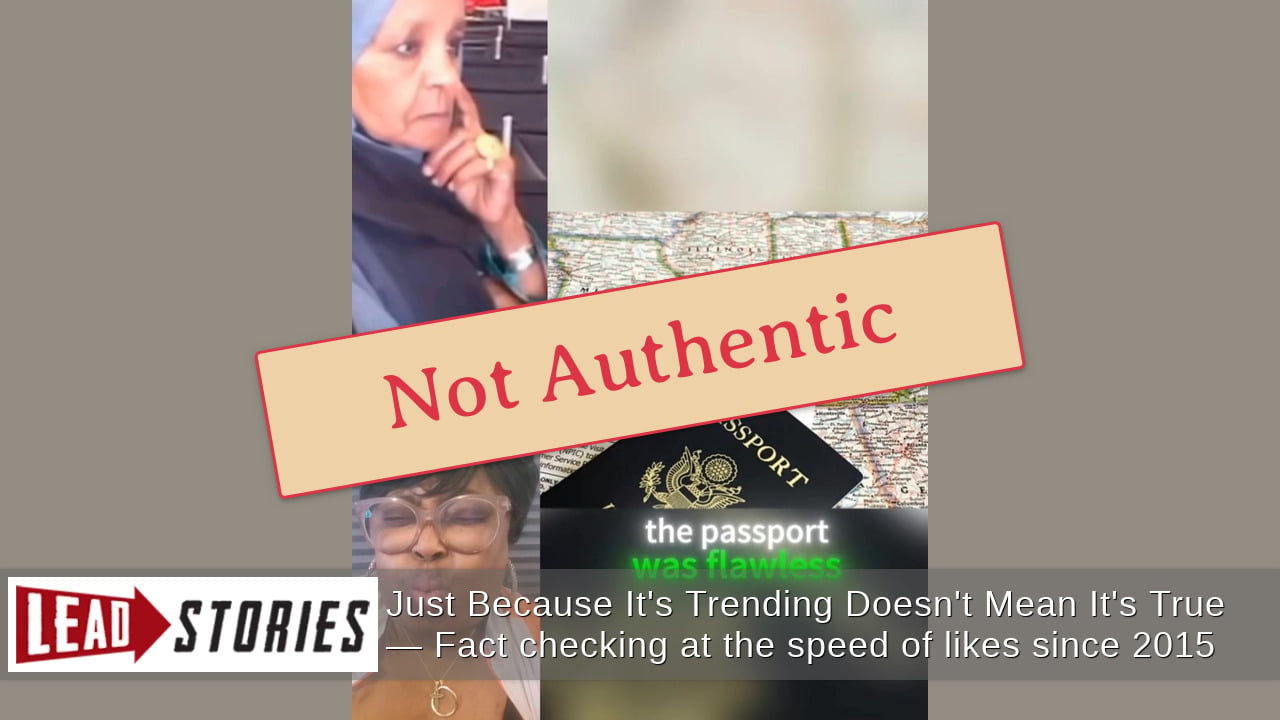 Fact Check: Woman With Passport From Nonexistent Country 'Torenza' Did ...