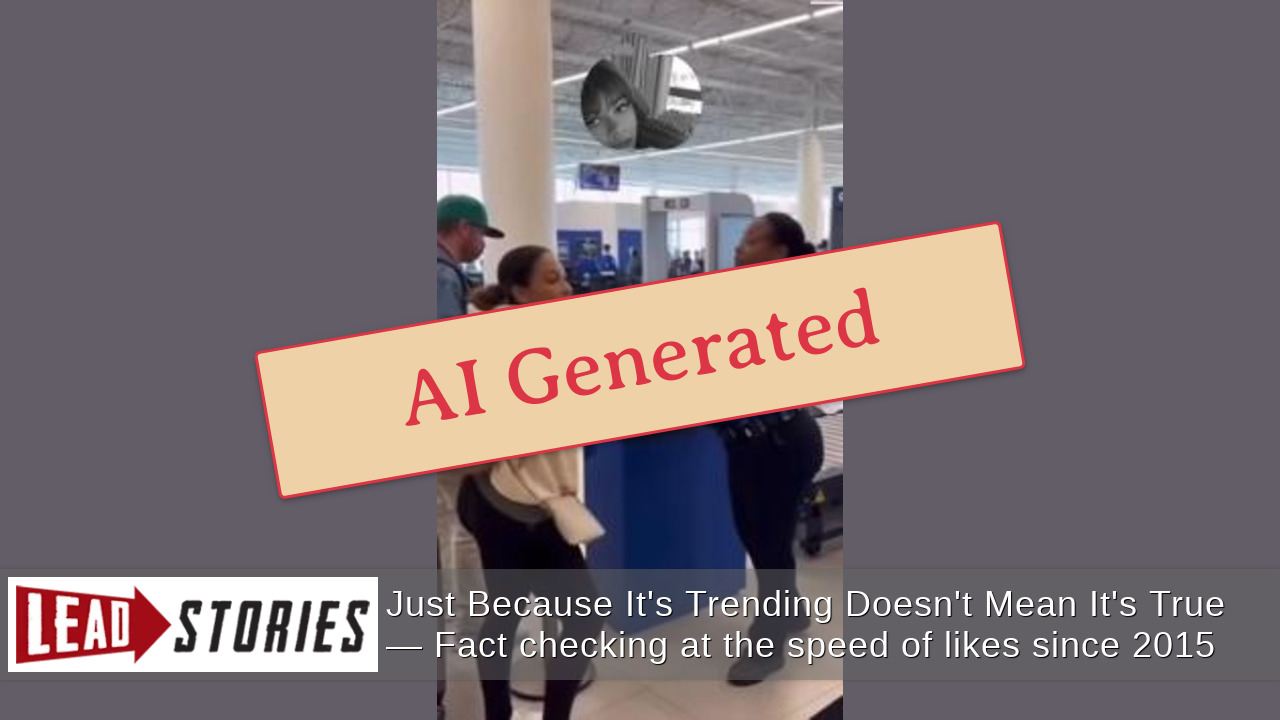 Fact Check: Video Of TSA Agents Waving Passengers Through Unchecked ...