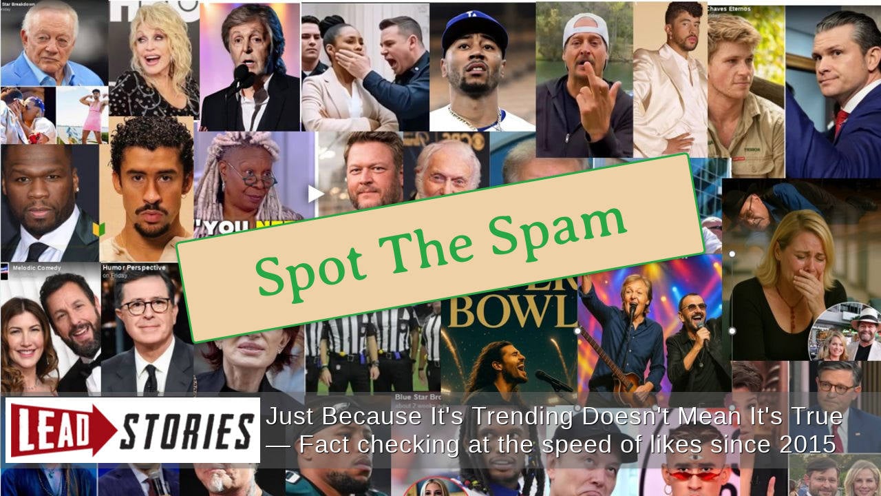 Prebunk: Beware Of Fake Fan Pages Spreading False Stories About Your ...