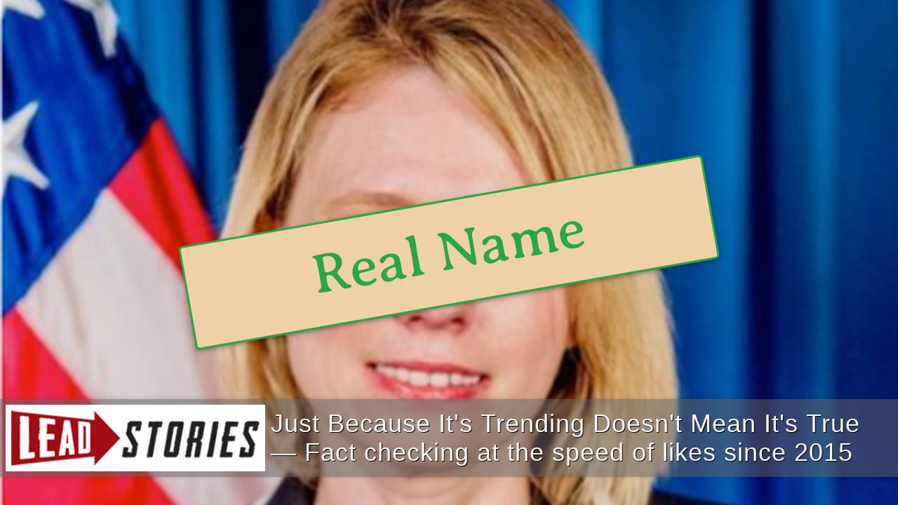 Fact Check: Iwona B. Horyn IS The Real Name Of The Acting Chief ...