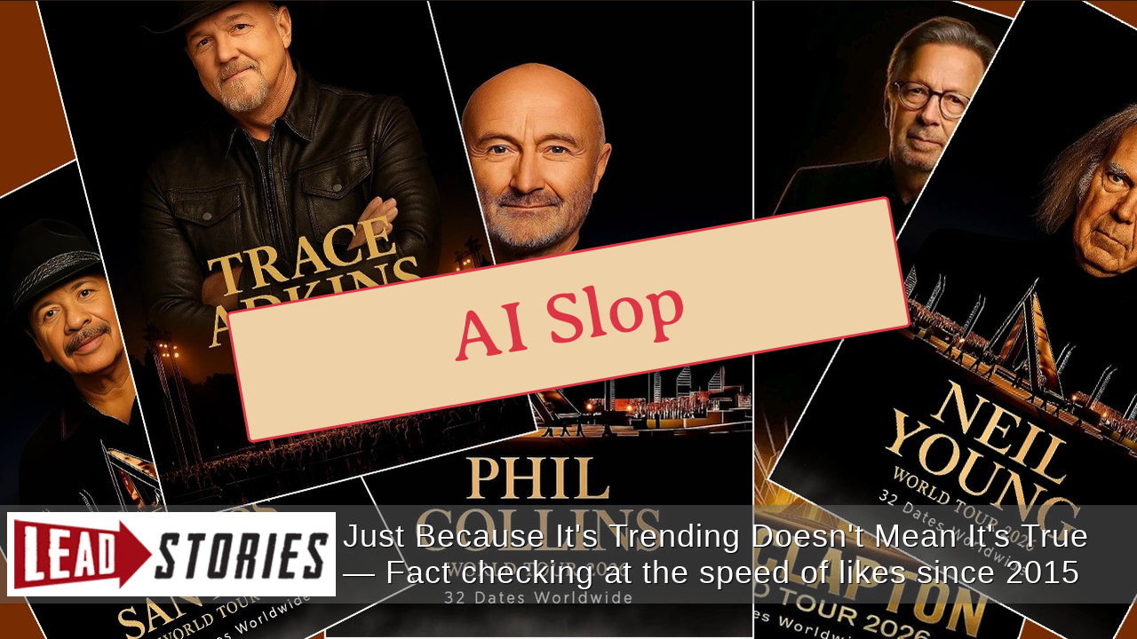 Fact Check: Phil Collins Did NOT Announce A 2026 World Tour With 32 ...