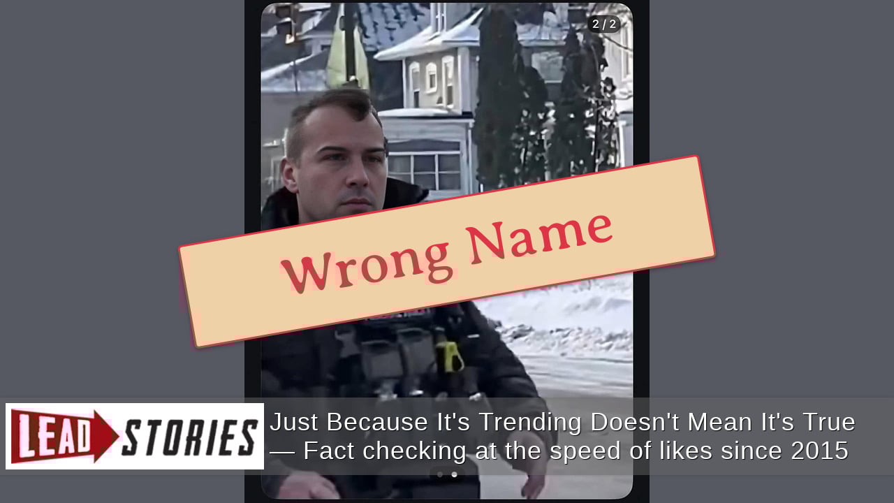 Fact Check: Steve Grove Is NOT The Name Of The ICE Agent Who Shot And ...