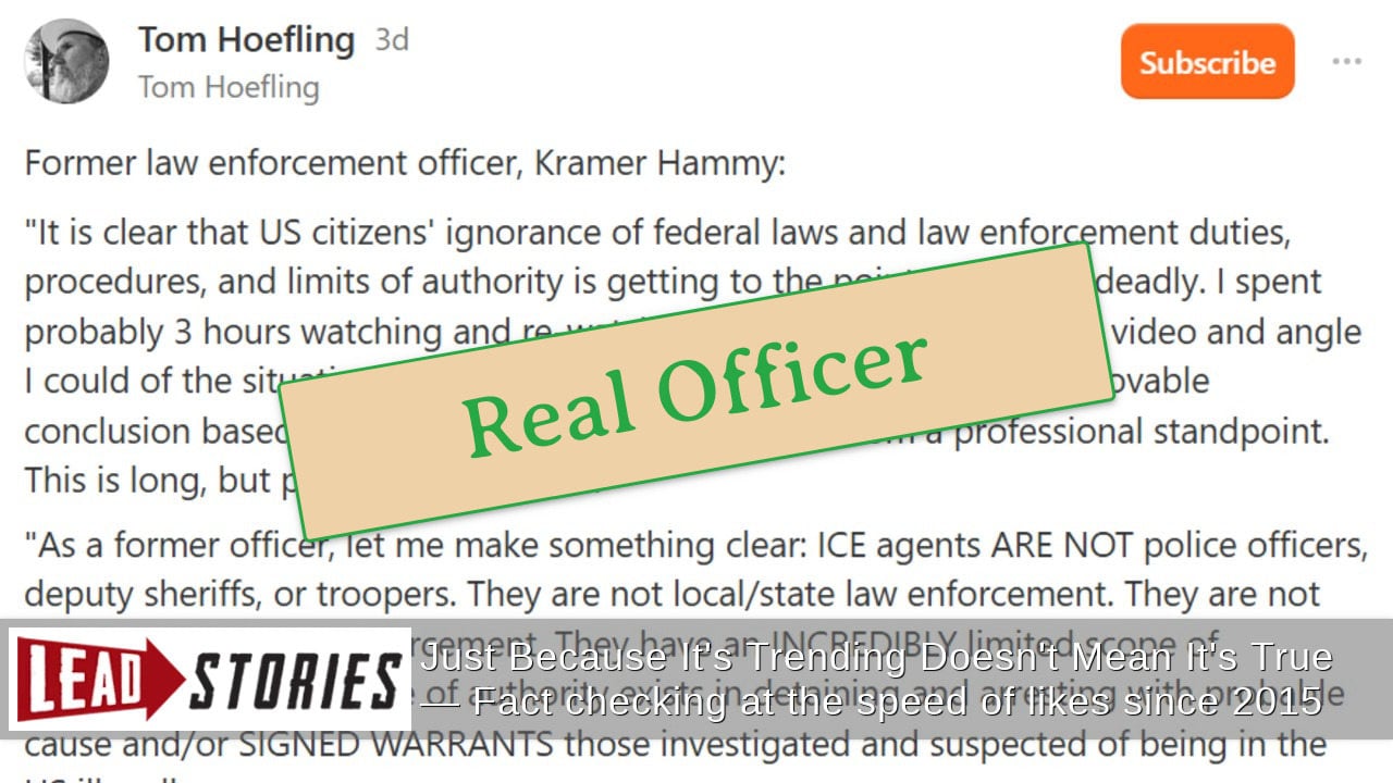 Fact Check: "Kramer Hammy" Who Penned Viral Opinion Piece About ...