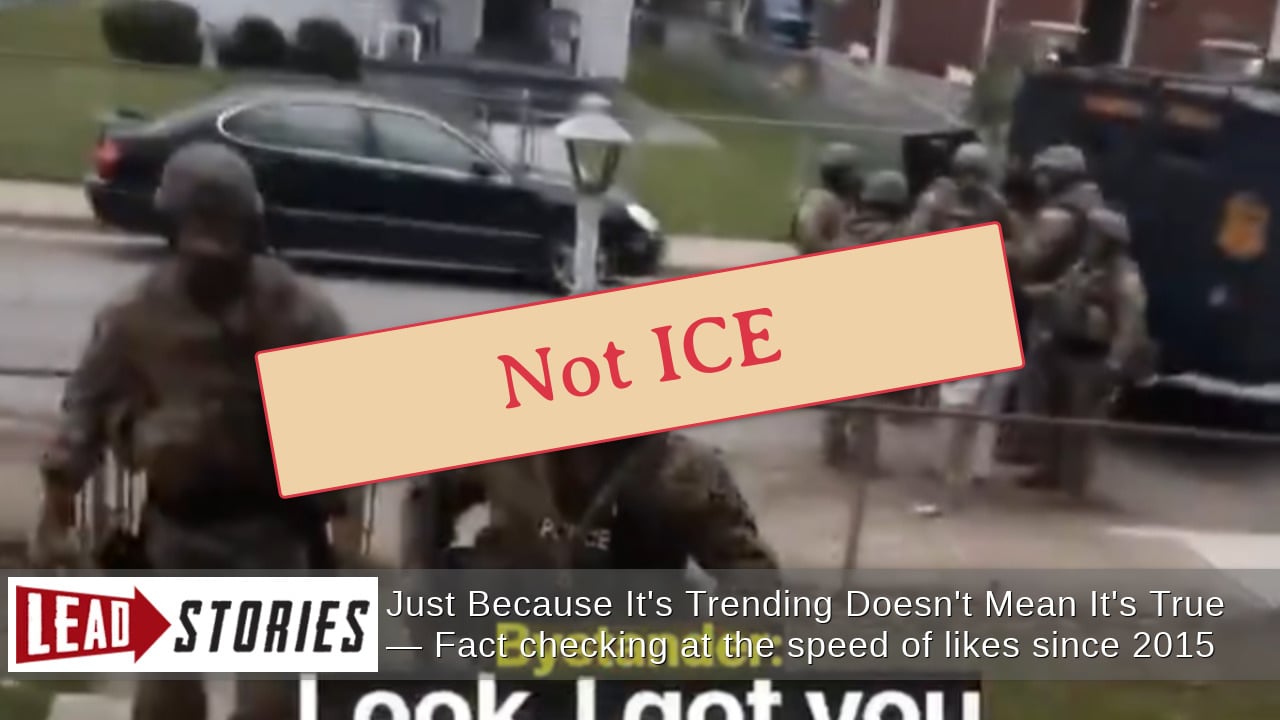 Fact Check: Video Does NOT Show ICE Raiding Home Without A Warrant ...