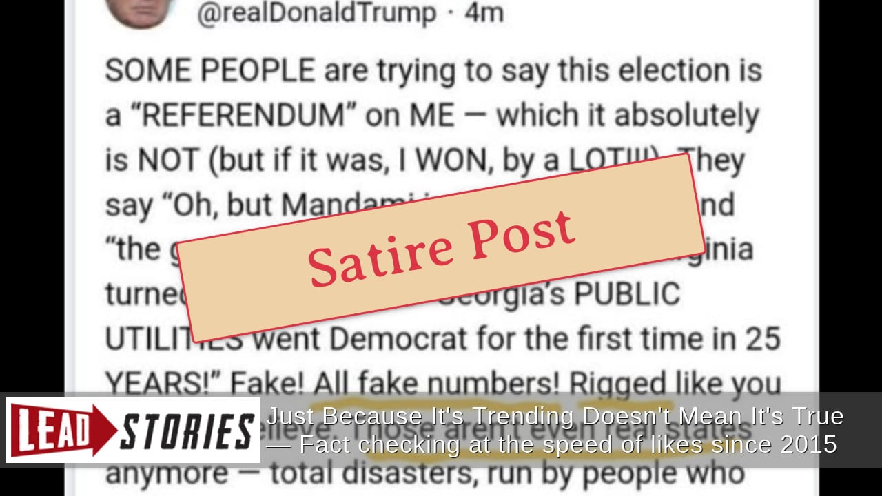 Fact Check: Truth Social Image Of Trump Calling For 'Kill Switch' On ...