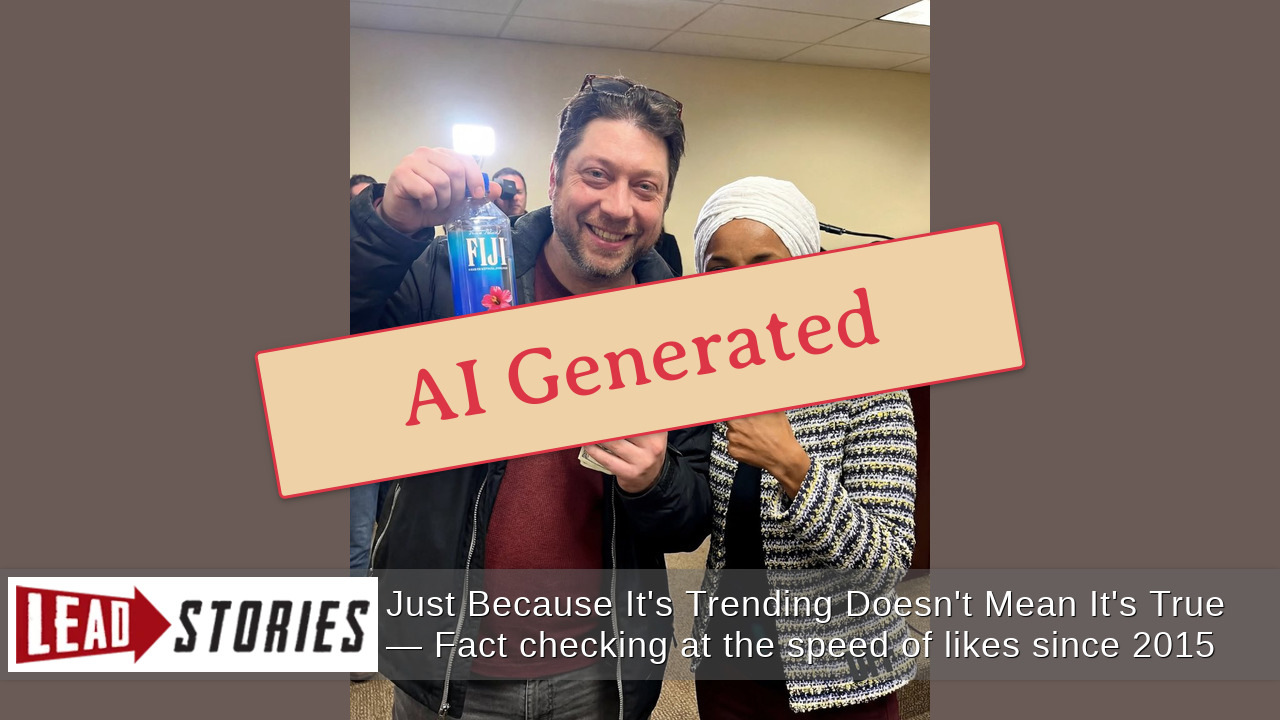 Fact Check: FAKE Image Shows Ilhan Omar Posing With Attacker Anthony ...