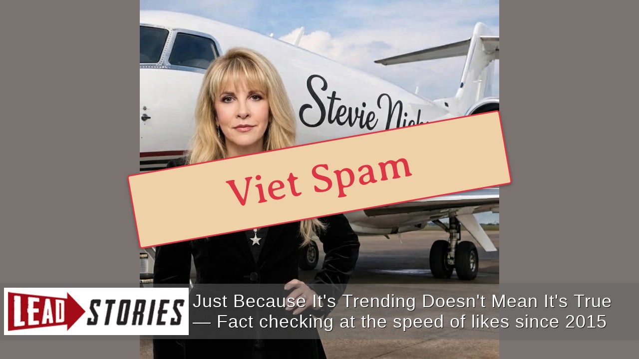 Fact Check: Fake Pictures Show Stevie Nicks And Other Celebrities With ...