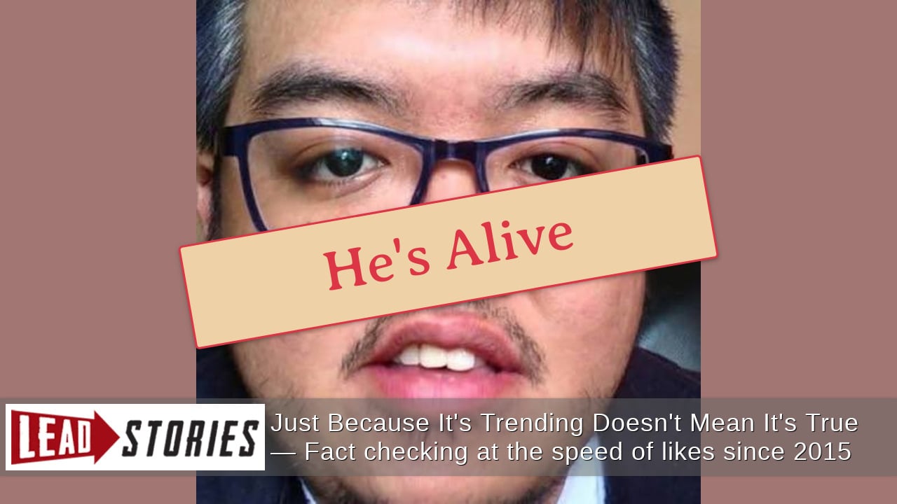 Fact Check: Variety Did NOT Report Ian Miles Cheong Was Killed By An ...