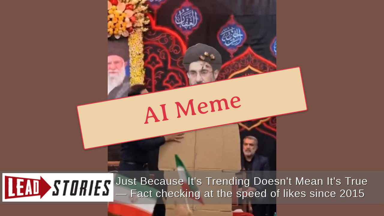 Fact Check: FAKE Video Shows Iranian Crowd Cheering For Cardboard ...