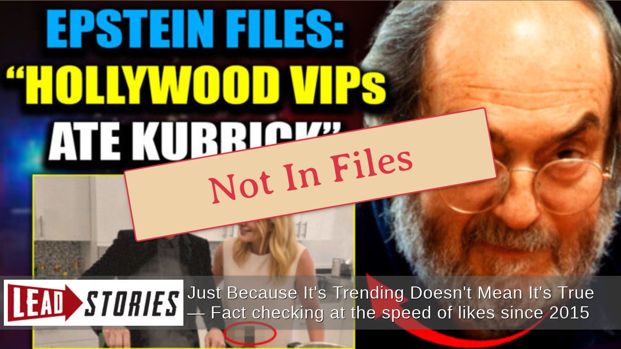 Fact Check: The Epstein Files Do NOT Reveal Ellen DeGeneres Ate Stanley ...