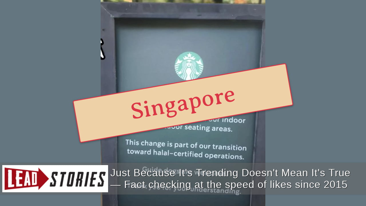 Fact Check: Sign Does NOT Show Starbucks Banning Pets In U.S., U.K ...