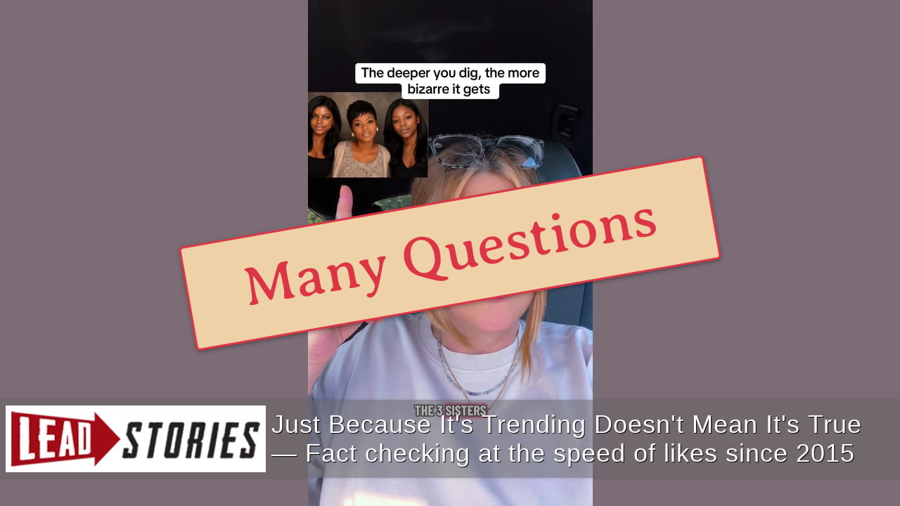 Fact Check: NO Evidence Three Sisters Drowned In Brighton, England, Ran ...