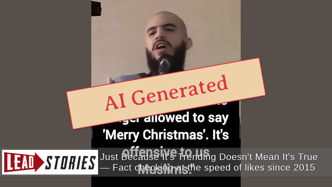 Fact Check: FAKE Quote By Muslim Man Saying 'Christians, You're No ...