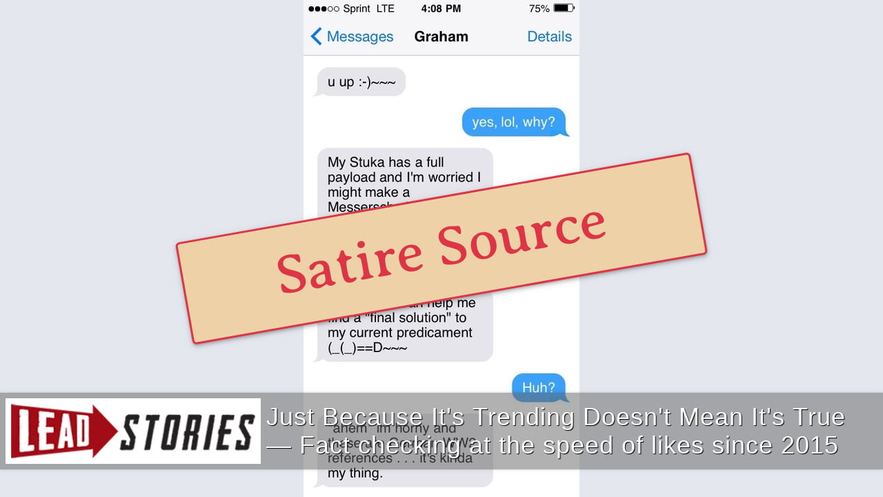 Fact Check: FAKE Screenshot Shows Graham Platner Making 'German WW2 ...