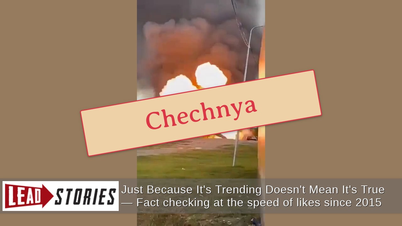 Fact Check: Video Of Burning Fuel Tank Rolling Away After Explosion Is ...