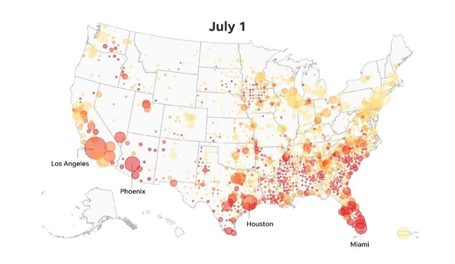 Fact Check: Maps Of 'Human Trafficking Hot Spots' And 'China Virus Hot ...